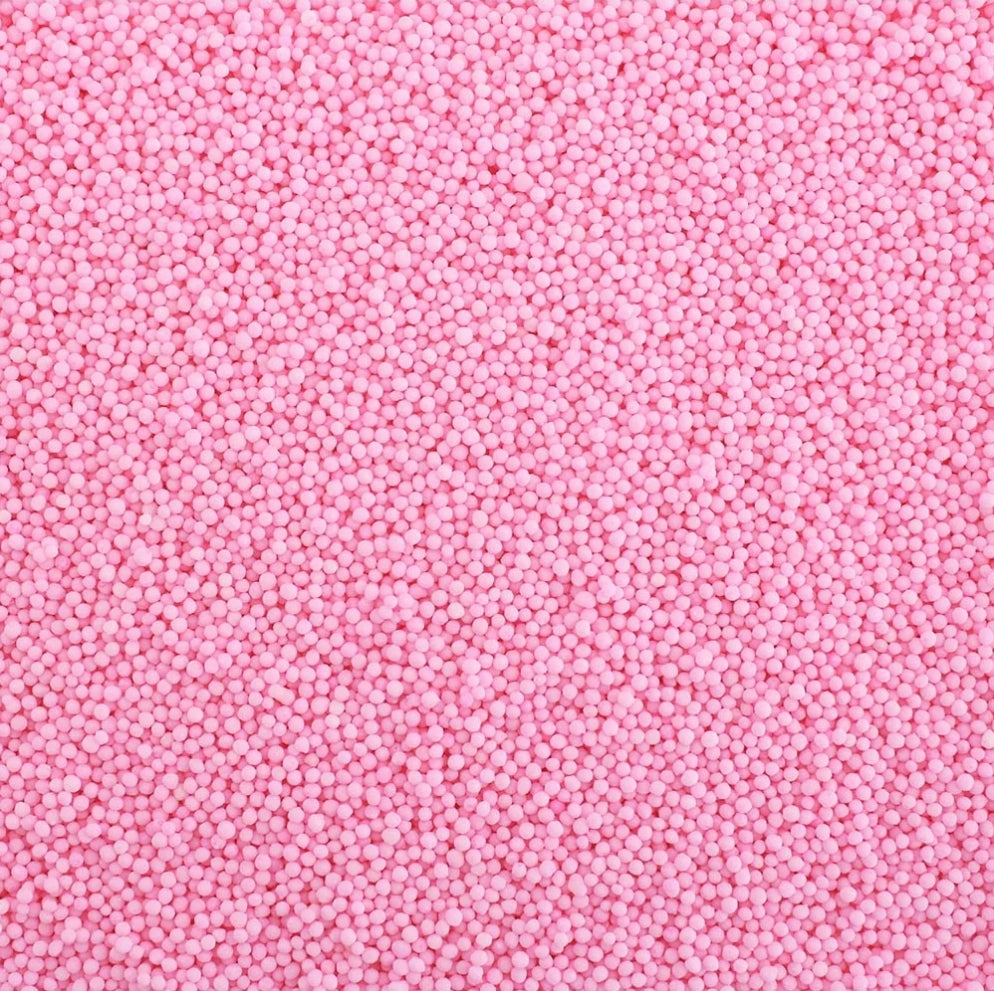 Pastel Pink Nonpareils – Delta Sprinkles