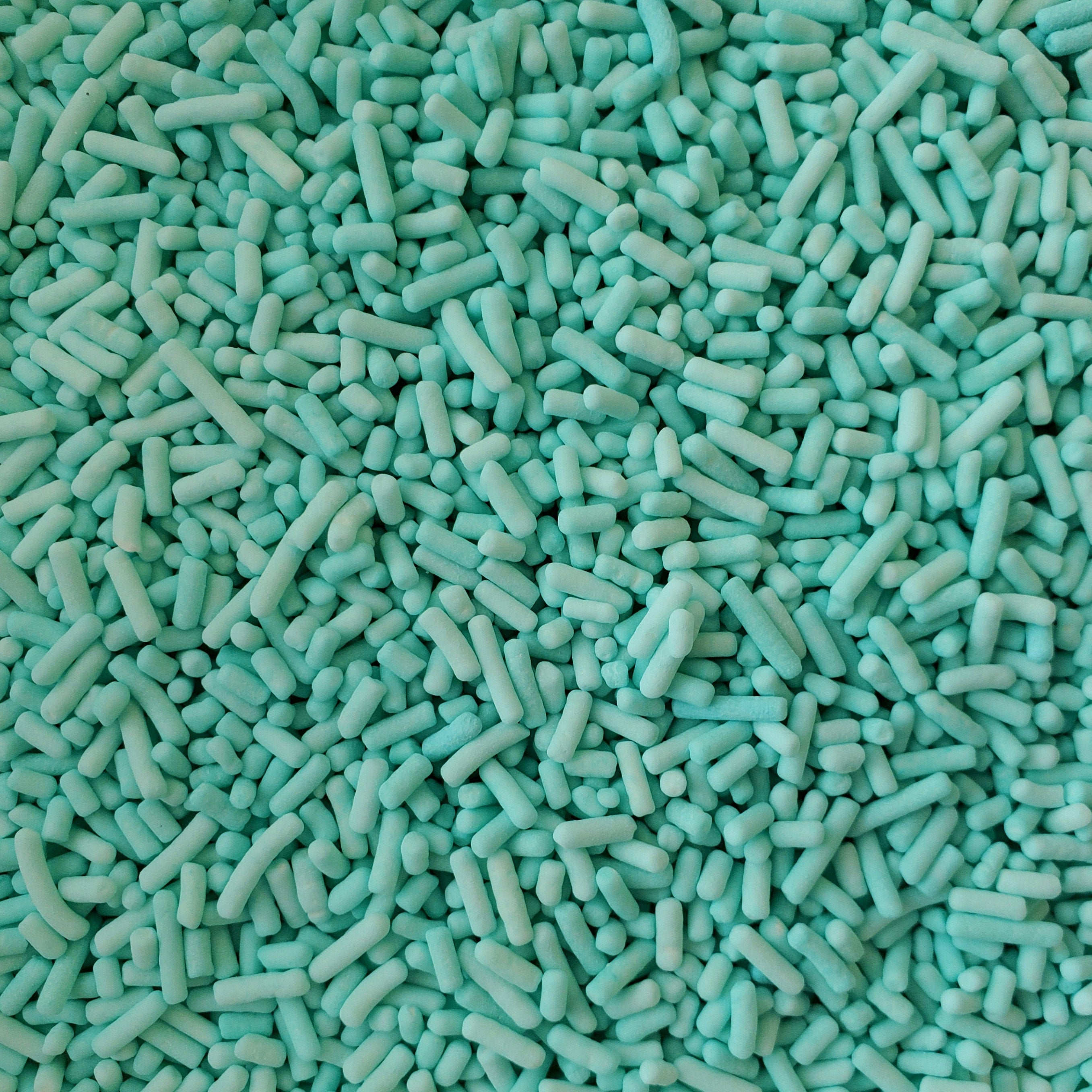 Light Turquoise Jimmies – Delta Sprinkles
