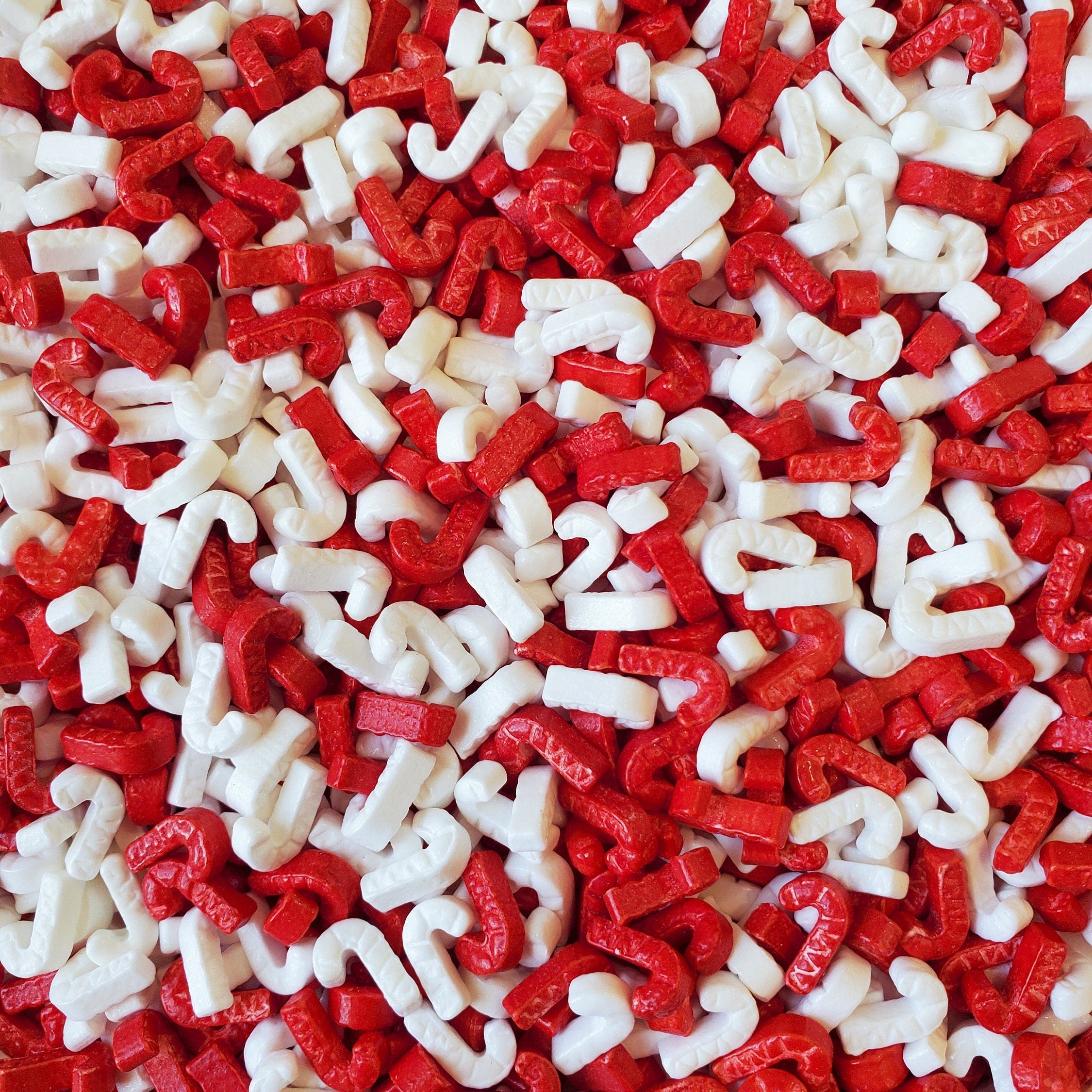 Candy Cane Candy Shape – Delta Sprinkles
